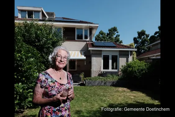 Nicolien van der Boon is blij met hulp Energieloket